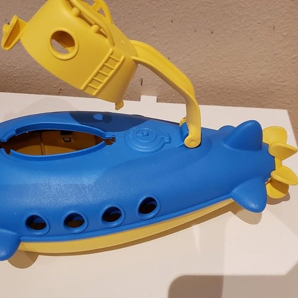 Toys | Kids Yellow And Blue Plastic Submarine Toy | Poshmark